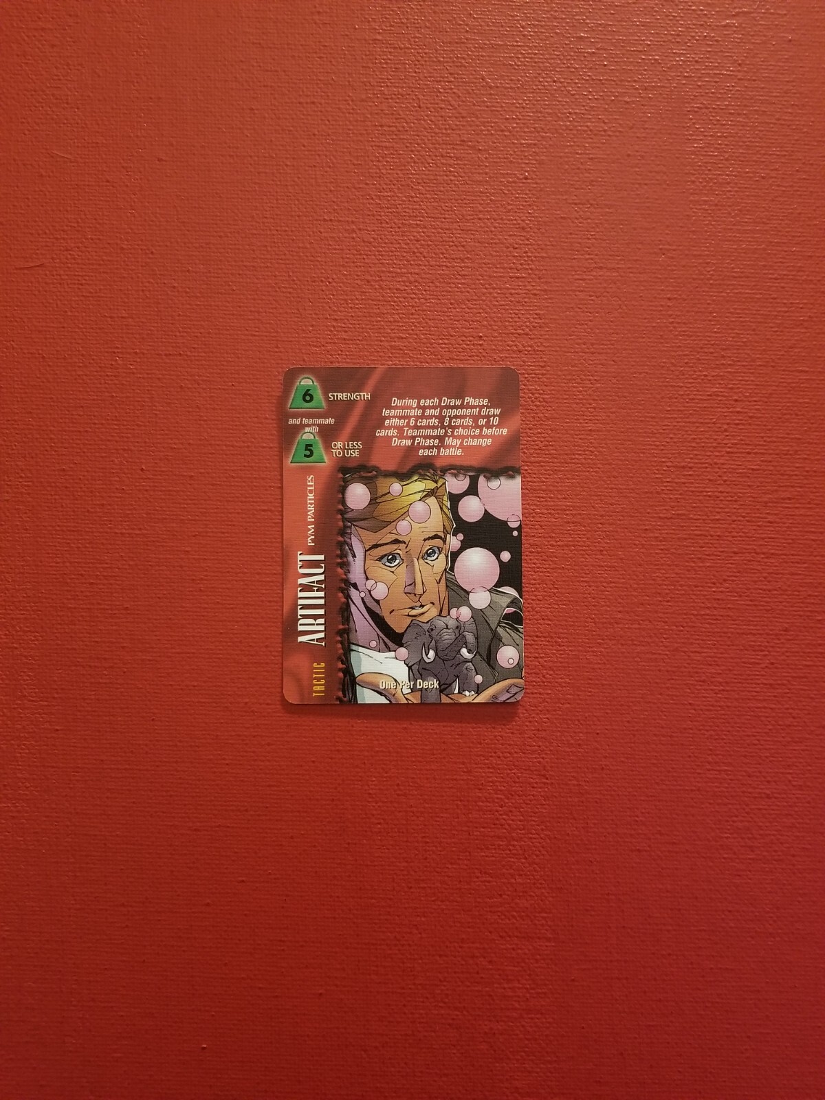 FLEER MARVEL CLASSIC OVERPOWER - ARTIFACT- PYM PARTICLES - GAME CARD | eBay