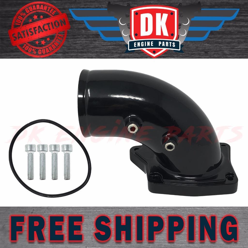 Black Intake Elbow 2003-2007 Ford 6.0L Powerstroke Diesel 6.0 F250 F350 ...