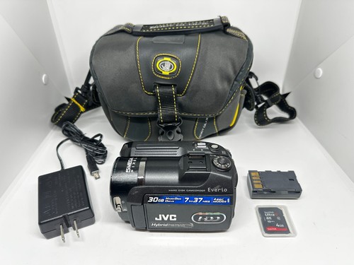 JVC Everio GZ-MG555U 30GB HDD Camcorder 10X Optical Zoom | eBay