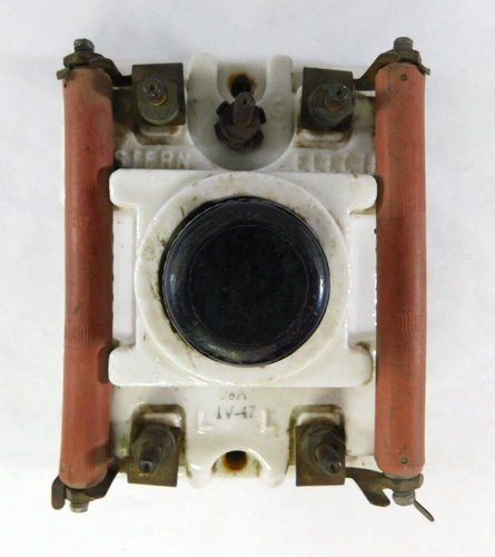 Vtg Western Electric Porcelain Block Telephone Lighting Protector USA ...