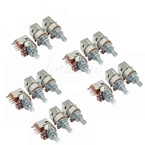 15 Pcs Electric Guitar Tone Control Pot Potentiometer B500k Push Pull ...