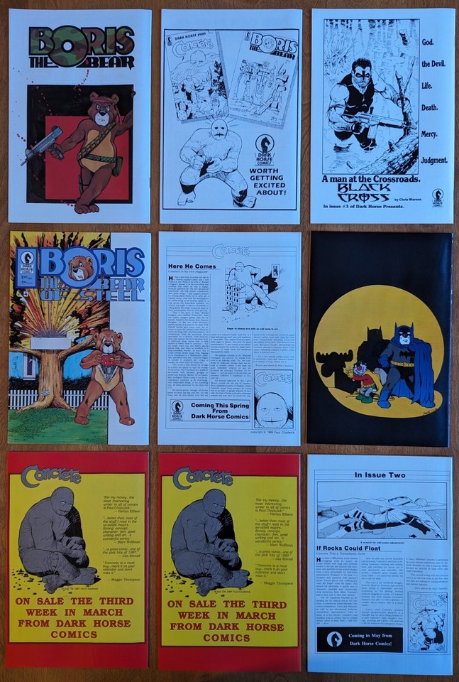 Boris the Bear #1-9 (Dark Horse 1986-1987) Lot of 9! VF+/NM | eBay