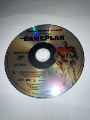 The Game Plan (DVD, 2007) DISC ONLY 786936747317| eBay