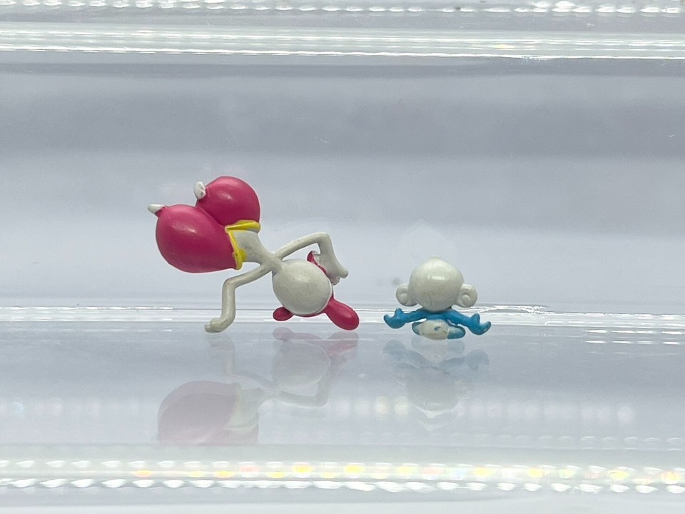 Pokemon Zukan 1/40 Scale Figure Medicham Meditite Tomy Toy Japan H013 ...