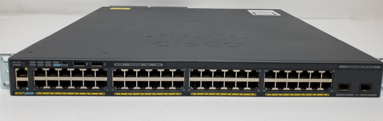 Cisco Catalyst 2960-XR 48 Port 1G PoE 2x SFP+WS-C2960XR-48FPD-I | eBay