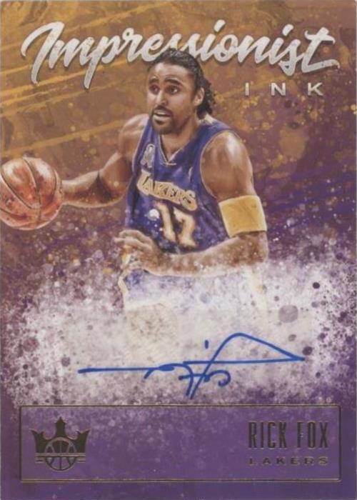 2019-20 Panini Court Kings - Impressionist Ink Rick Fox #II-RFX /179 ...