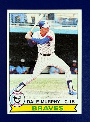 Dale Murphy Rookie Card 1979 Topps #39 Braves RC HOF 2 MVPs NM MINT ...