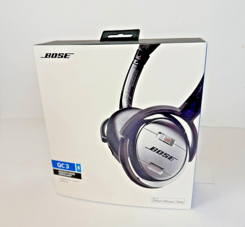 Bose QuietComfort 3 QC3 Acoustic Noise Cancelling On-ear Headphones ...