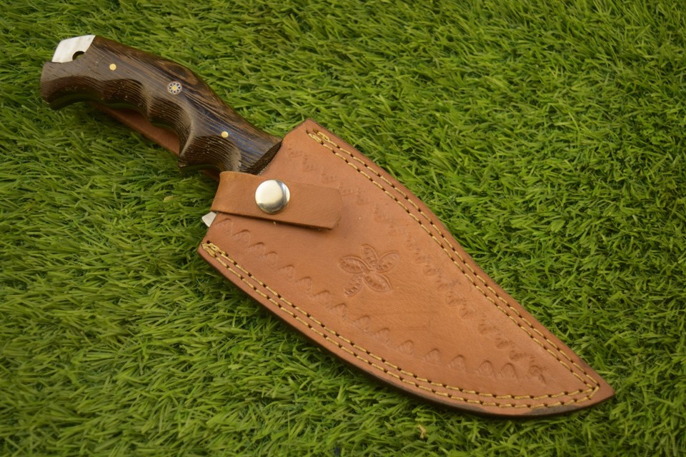 Custom Handmade J2 Steel Blade Camping knife Hunting Knife, Tracker ...
