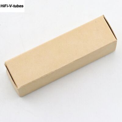 10 PCS EMPTY BRONW VACUUM TUBE BOXES FOR ECC83 12AU7 12BH7 6DJ8 EL84 ...