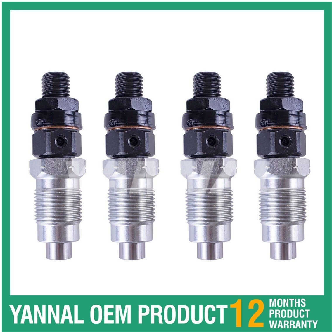 4PCS Fuel Injector 16454-53905 16454-53900 for Kubota V2203 V2003 V1903 ...