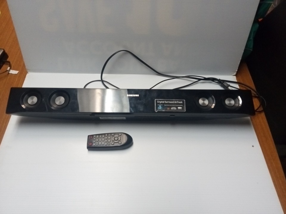 Samsung crystal surround airtrack soundbar model hw-e350 with remote | eBay