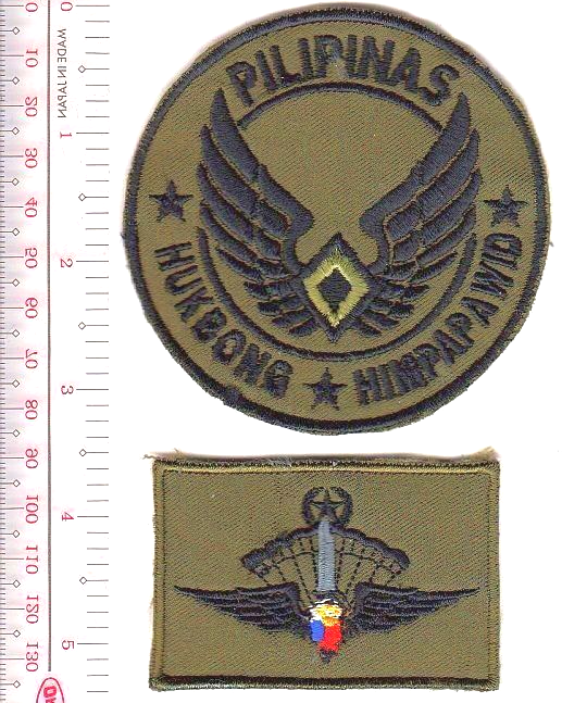 Philippines Air Force National Crest and Freefall HALO Badge NO TARIFF ...