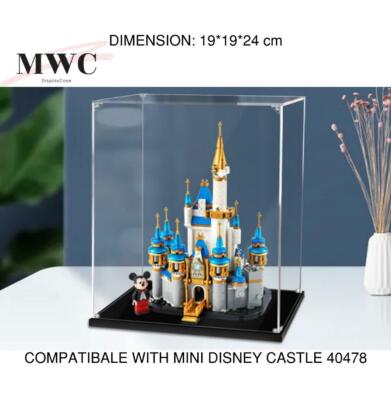 Display Case Storage Case Acrylic Case for LEGO 40478 Mini Disney ...