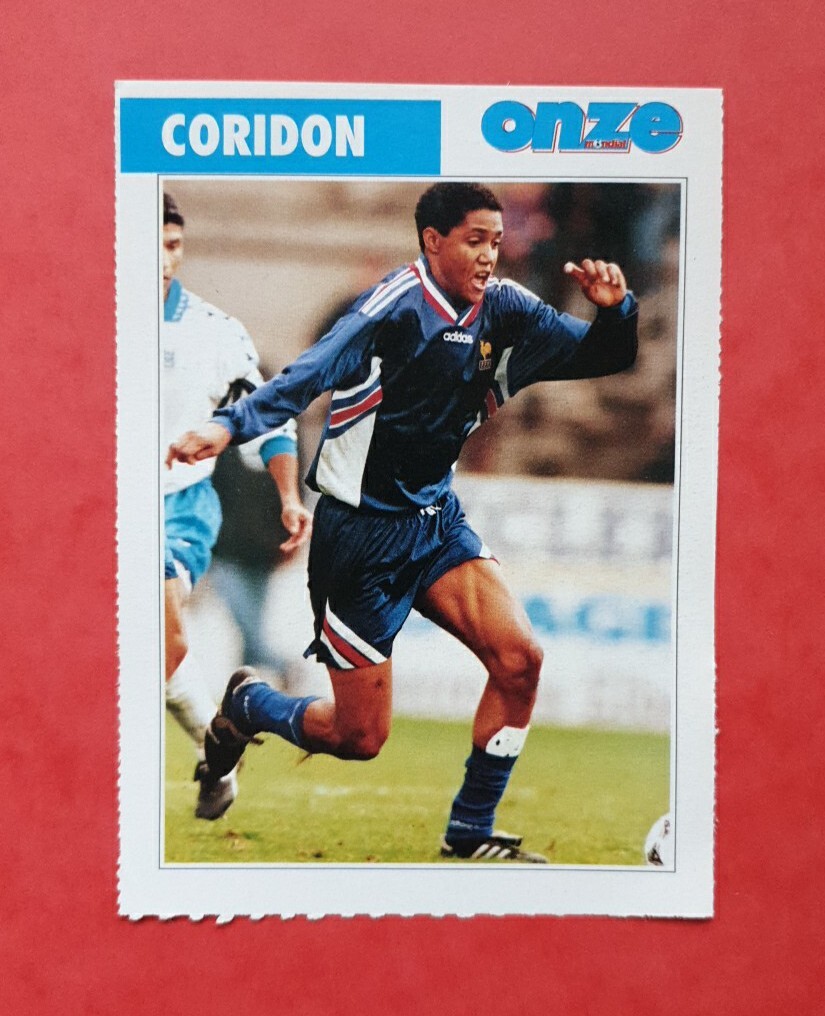 CHARLES EDOUARD CORIDON 1996 FRANCE FICHE ONZE MONDIAL COLLECTION ...