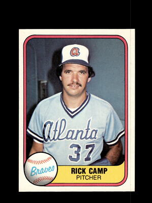Atlanta Braves Rick Camp #246 Fleer Baseball Near Mint or Better top | eBay