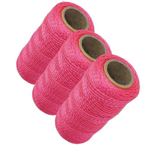 3 X Pink 70M Builders Building Brick Laying Measuring Masonry Rope ...