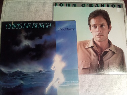 2 EX Vinyl LP: 1982 Chris de Burgh –The Getaway; 1981 John O'Banion-Self Titled | eBay