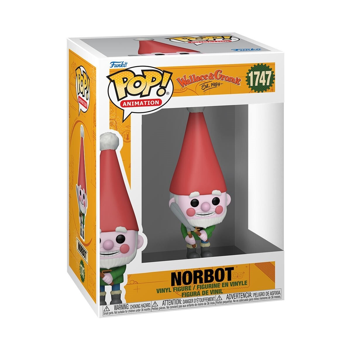 Funko Pop! Vinyl: Wallace & Gromit - Norbot #1747 for sale online | eBay