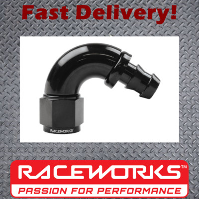 Raceworks Push Lock Hose End AN-8 120Degrees | eBay Australia
