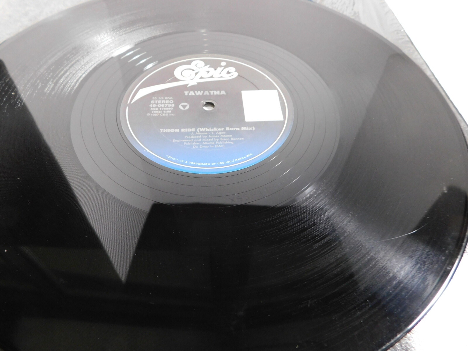 Tawatha – Thigh Ride 12" Single 1987 Electronic Funk Soul 49-06798 | eBay