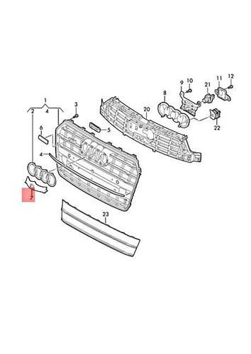 Genuine Satin Black Cover Cap AUDI A6 Avant S6 quattro 4GC ...