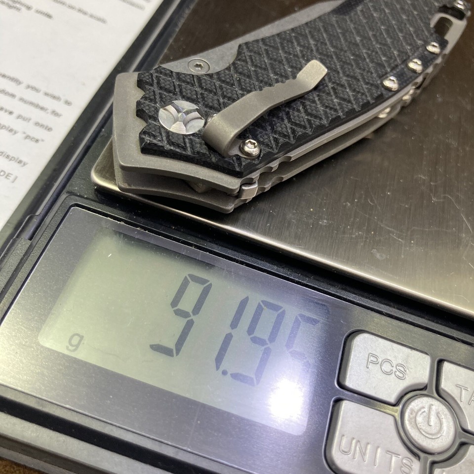 Rare KIZER Ki3411A2 Folding Knife – Klecker Design | eBay