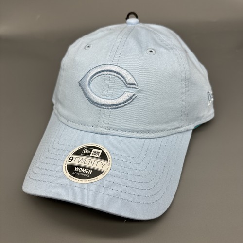 New Era 9Twenty Women’s Cincinnati Reds Adjustable Strapback Light Blue ...