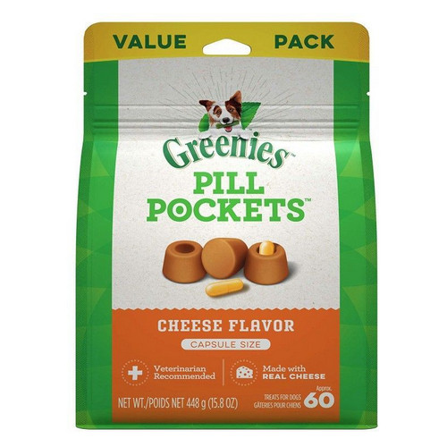 Pill Pockets Cheese Flavor Capsules 60 count By Greenies 642863109317| eBay