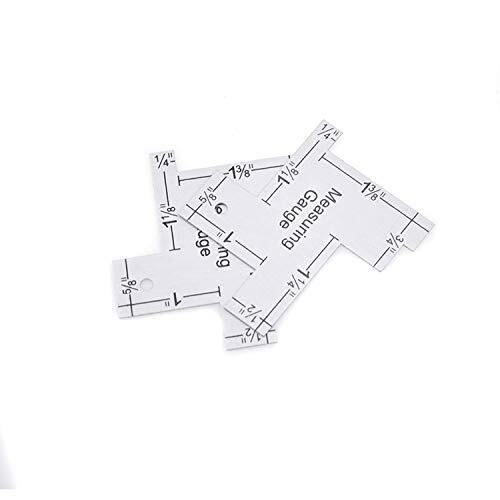 2Pack Mini 2" Hand Measuring Gauge for Quilting Sewing and ...