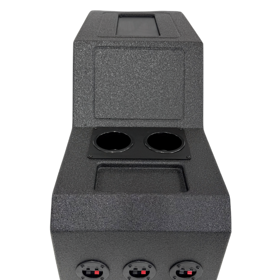 Chevy Ford Dodge Gm Universal Center Console Subwoofer Box For 1x8 ...