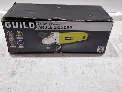 Guild 115mm Angle Grinder - 750W With Auxiliary Handle 12000 RPM ...