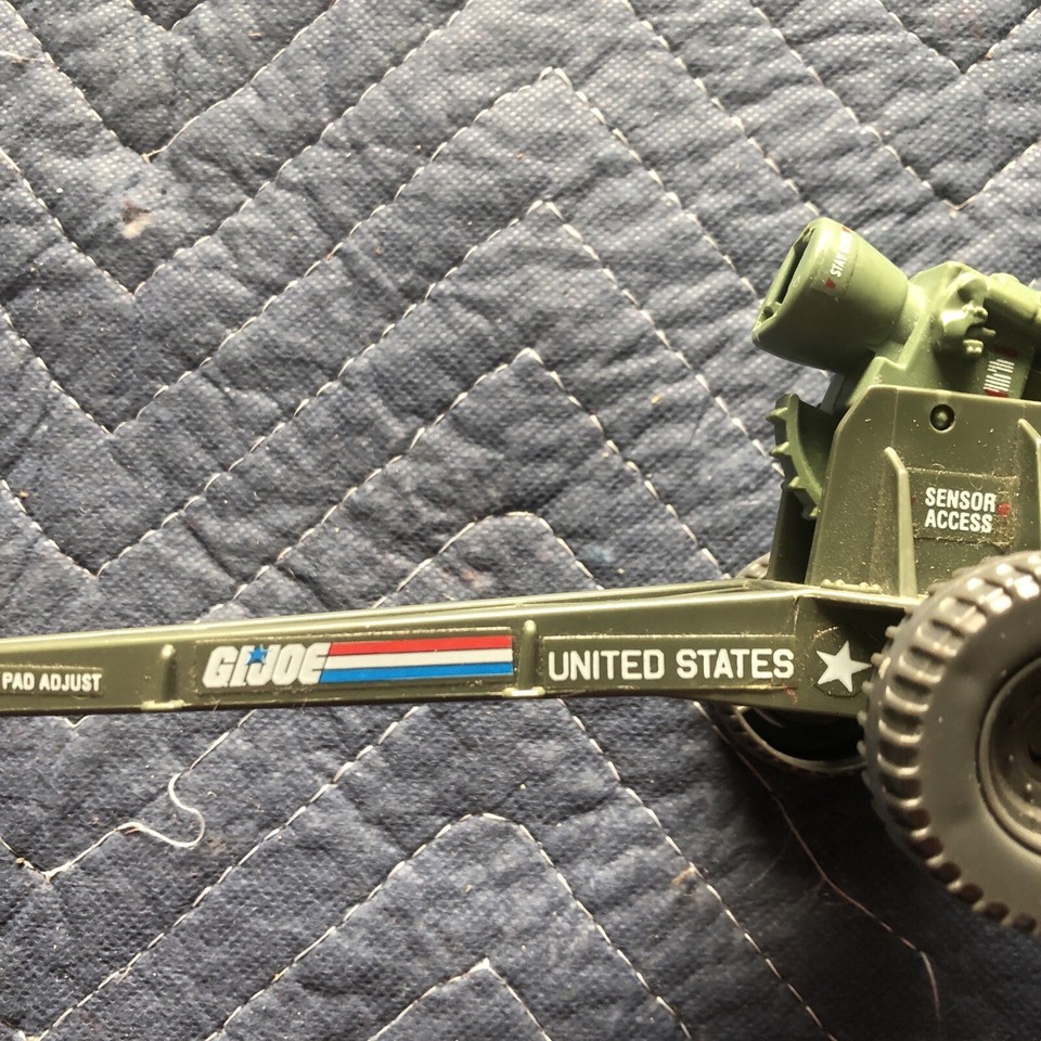 GI Joe ARAH 1984 Battle Station Mountain Howitzer Cannon w Stickers ...