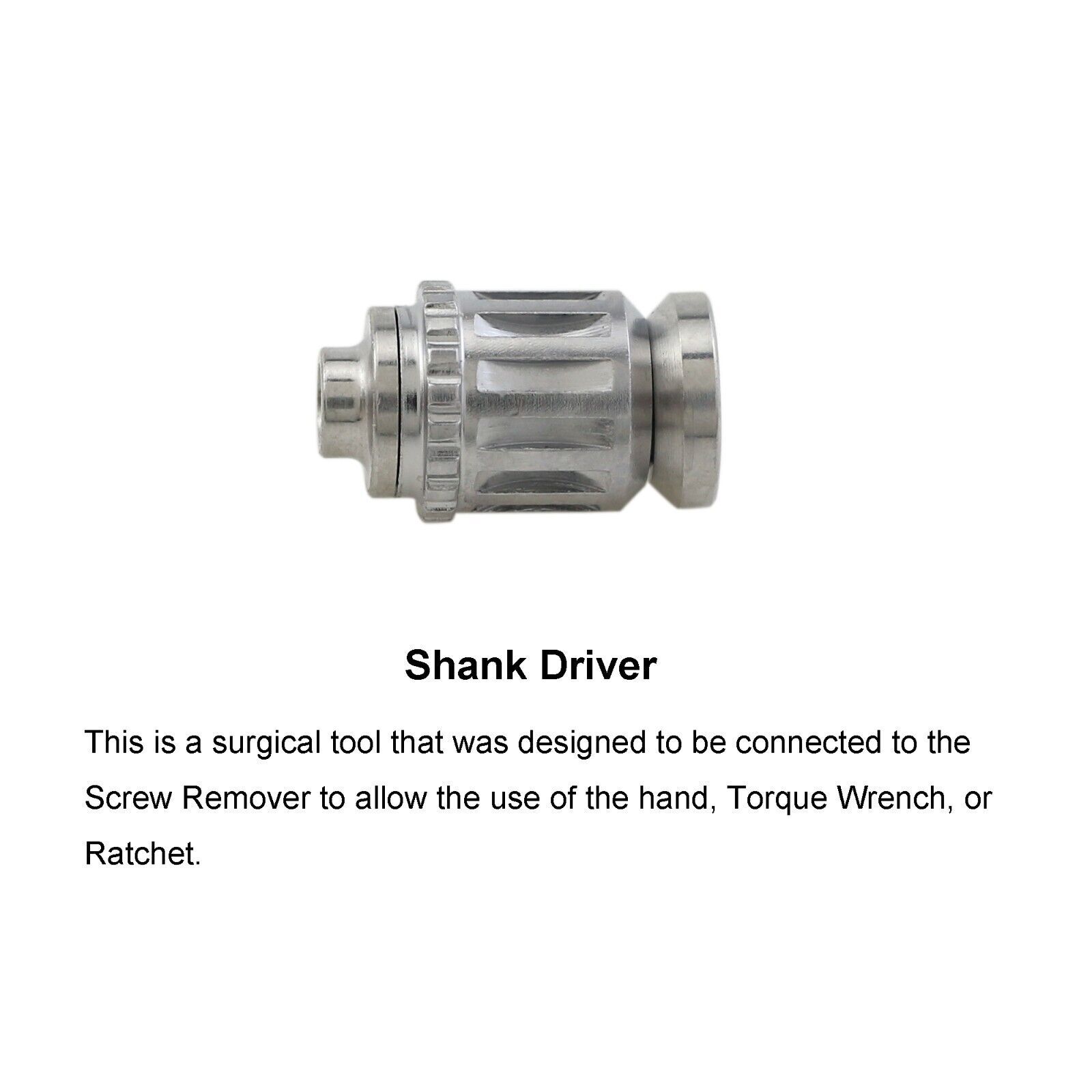 Implant Driver Shank Adapter For Hand Torque Wrench Ratchet Universal 6 ...