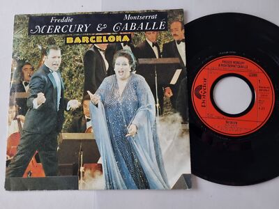 Freddie Mercury & Montserrat Caballé - Barcelona 7'' Vinyl Germany | eBay