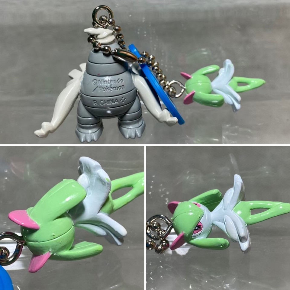 Dusclops & Kirlia Pokemon Monster Bandai Keychain Collection Figure Toy ...