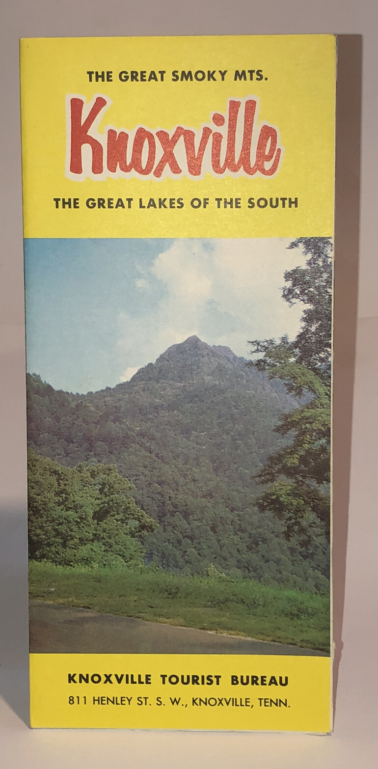 1960-70s Era Knoxville Tennessee Great Lakes of the South brochure ...