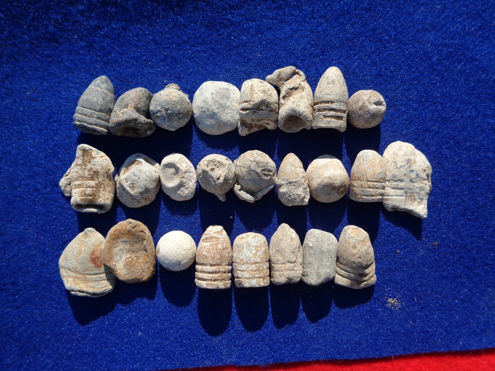 25 Civil War High Impact Confederate Union Bullets Dug in Atlanta ...