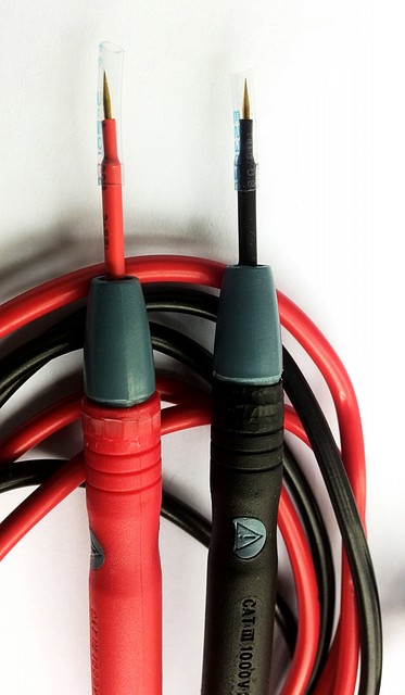 Fine probe SMT IC SMD Multimeter Pen Test Probes Cable needle 4MM ...