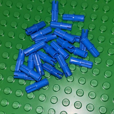 LEGO Technic, Axle Pin with Friction Ridges in Blue Pack of 25 / PN ...