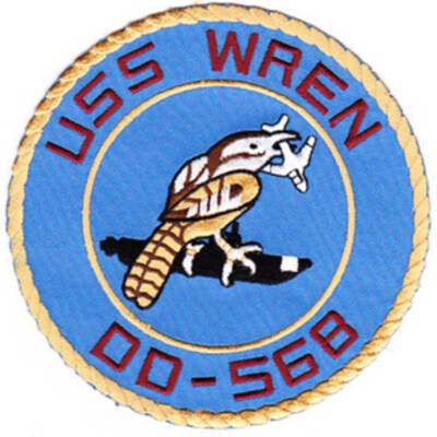 DD-568 A USS Wren Patch | eBay