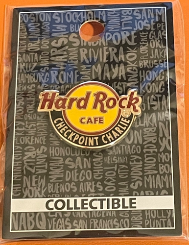 HARD ROCK CAFE BERLIN CHECKPOINT CHARLIE TRADITIONAL LOGO PIN | eBay UK