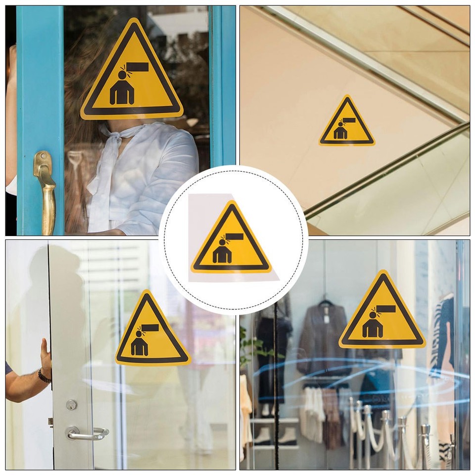 6pcs Watch Your Head Signs Caution Stickers Low Clearance Warning Sign ...