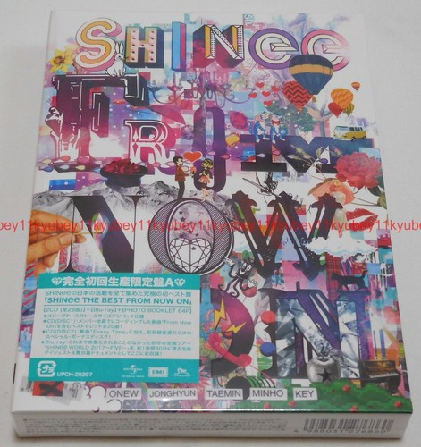 SHINee THE BEST FROM NOW ON First Limited Edition A CD Blu-ray Photobook Japan 4988031276860 | eBay