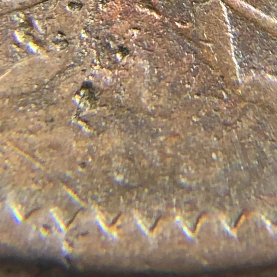 Large cent/penny 1794 missing fraction bar counterstamped | eBay