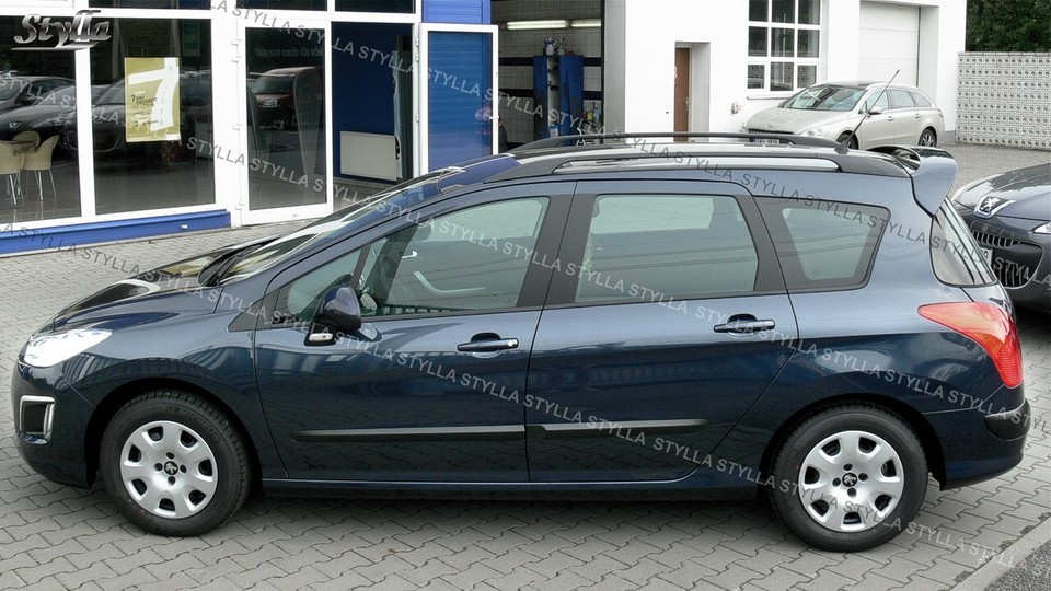 SPOILER REAR ROOF TAILGATE PEUGEOT 308 SW AVANT ESTATE COMBI WING ...