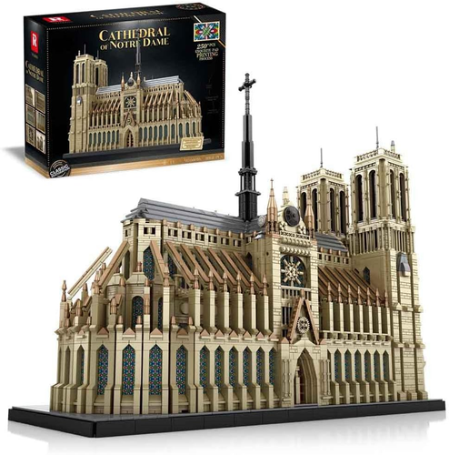 Reobrix 66016 Notre Dame De Paris Building Blocks Set, Architecture ...
