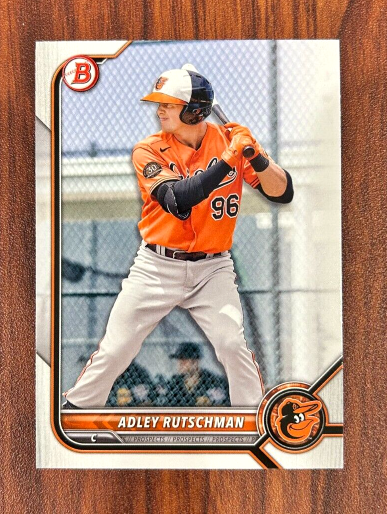 2022 Bowman Adley Rutschman Rookie Card RC BP-29 Baltimore Orioles | eBay