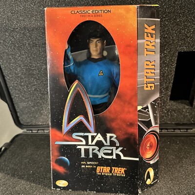 Star Trek TOS 12" Mr SPOCK Figure Playmates Toys 1999 Classic Edition ...