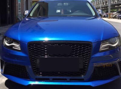 For 2009-2012 Audi A4 S4 B8 RS4 Style Front Honeycomb bumper Grille | eBay